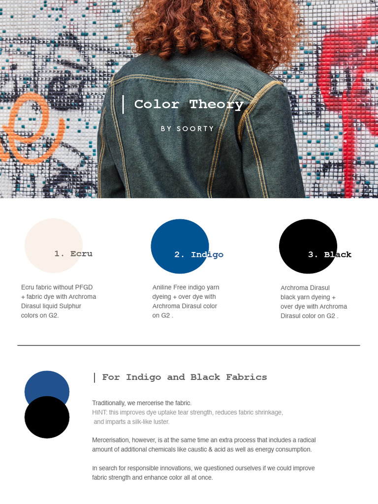 Color Theory Flyer | PDF | Textiles | Dyeing