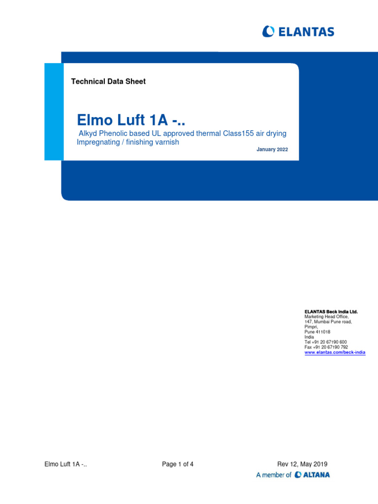 Elmo Luft 1A | Download Free PDF | Varnish | Building Engineering