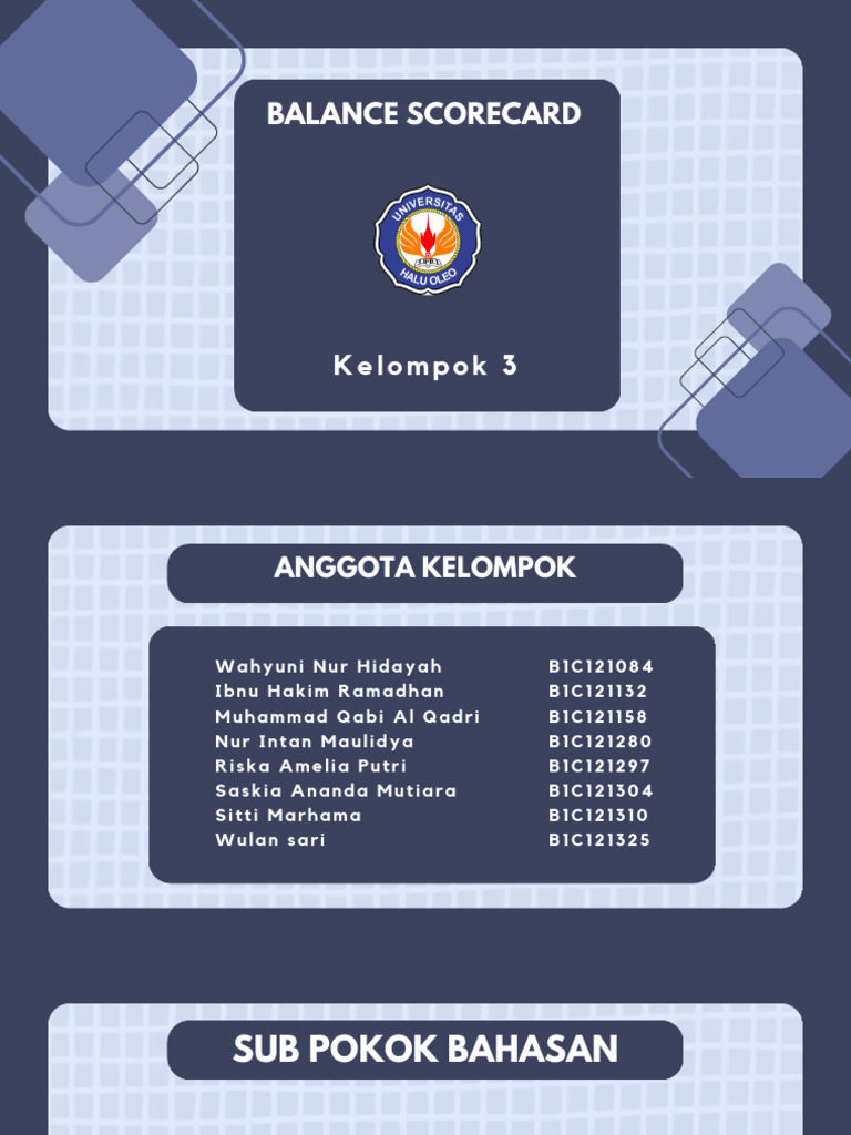 Balance Scorecard | PDF | Bisnis