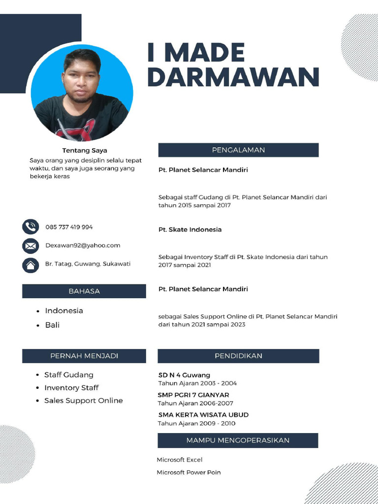 CV Awan | PDF