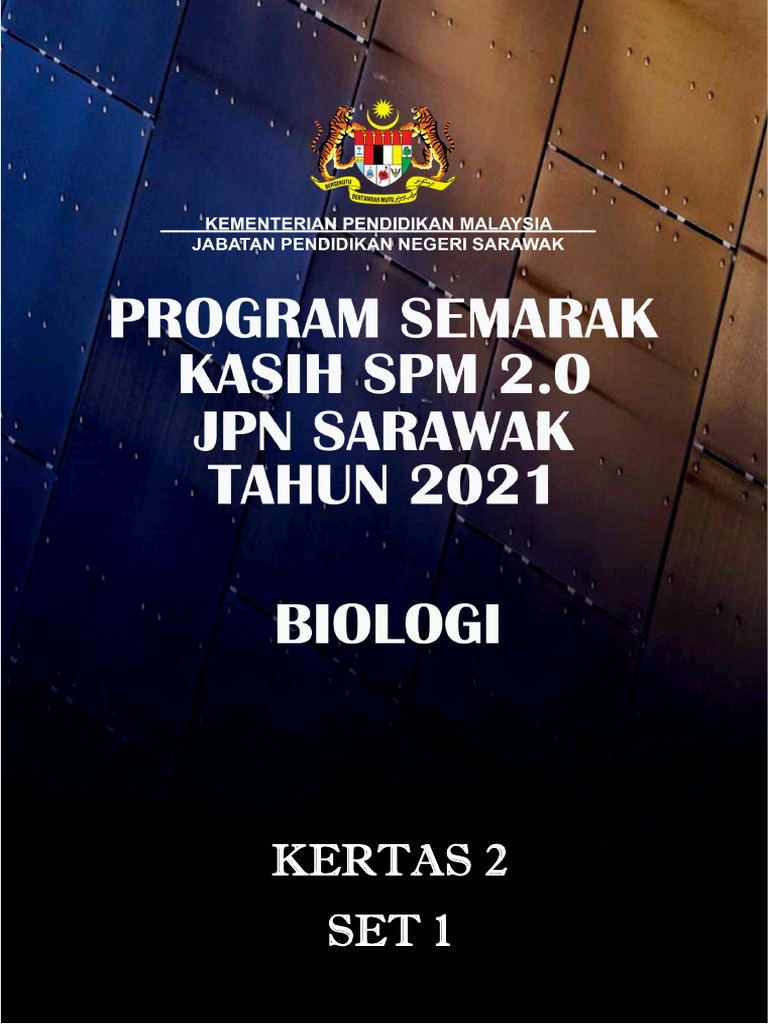 Bio Skema k2 Sarawak | PDF