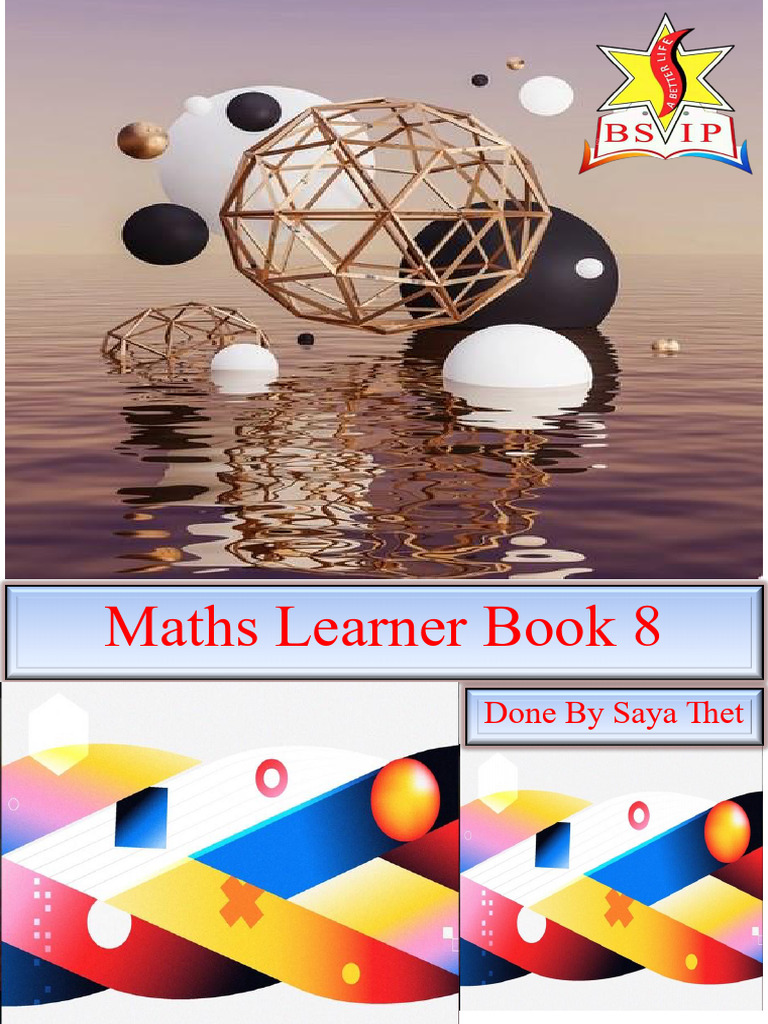 Grade 8 Maths Learner's Book | PDF | Mathematics