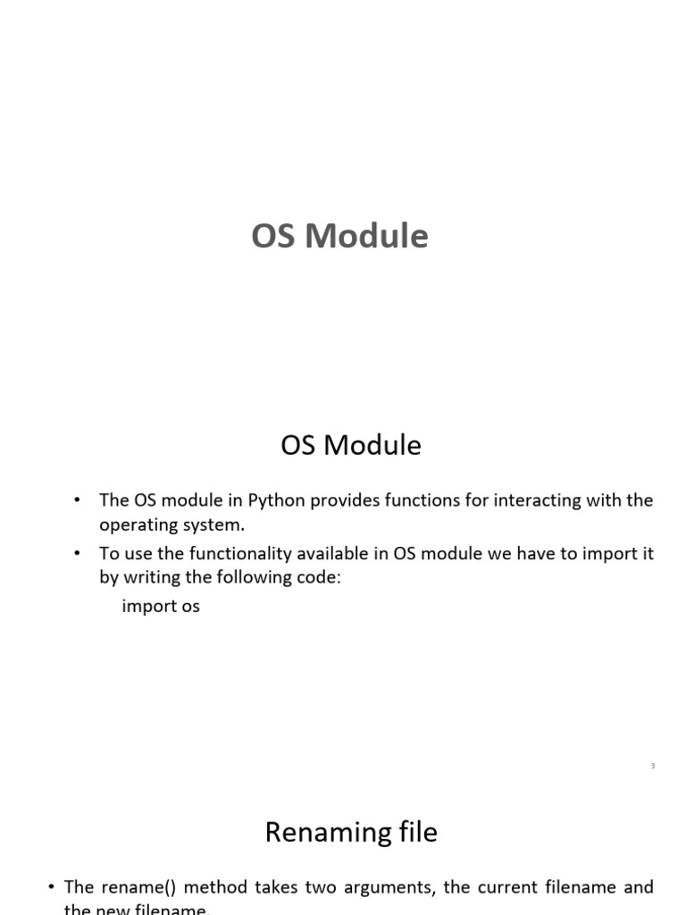 OS Module | PDF | Filename | Computer File OS Module | PDF | Filename | Computer File