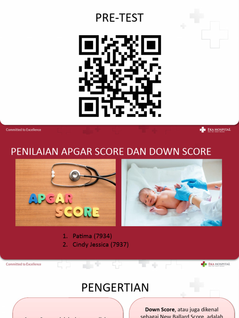 Penilaian Apgar dan Down Score Bayi | PDF