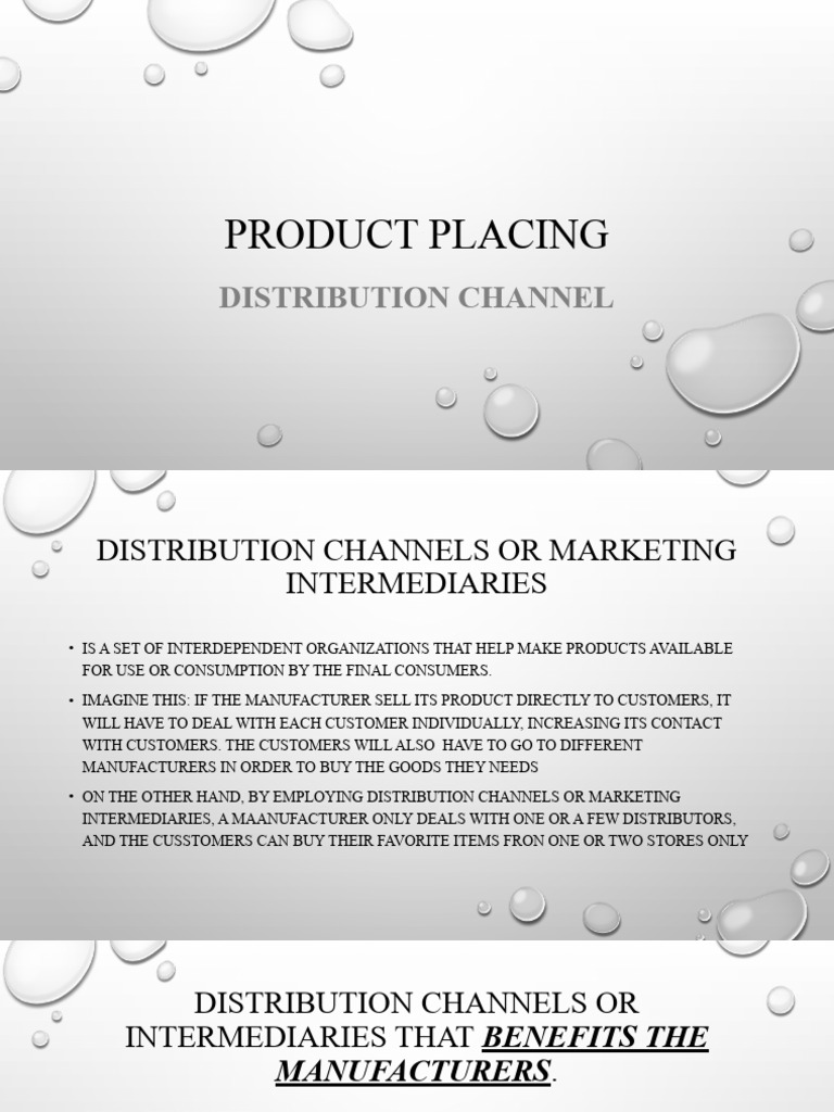 Distribution+Channels | PDF | Retail | Marketing