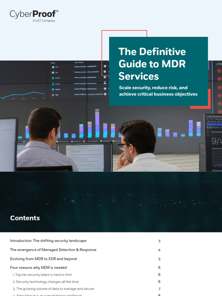 CyberProof - Definitive Guide To MDR Ebook - 301 - 10pg | PDF | Cloud ...