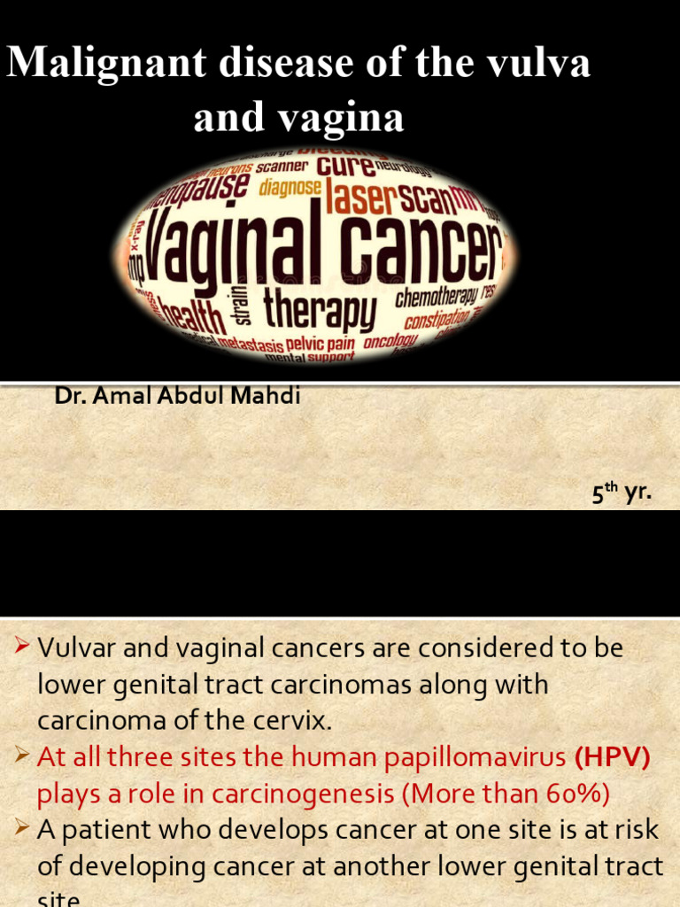 Malignant Disease of The Vulva and Vagina | PDF | Medical Specialties ...