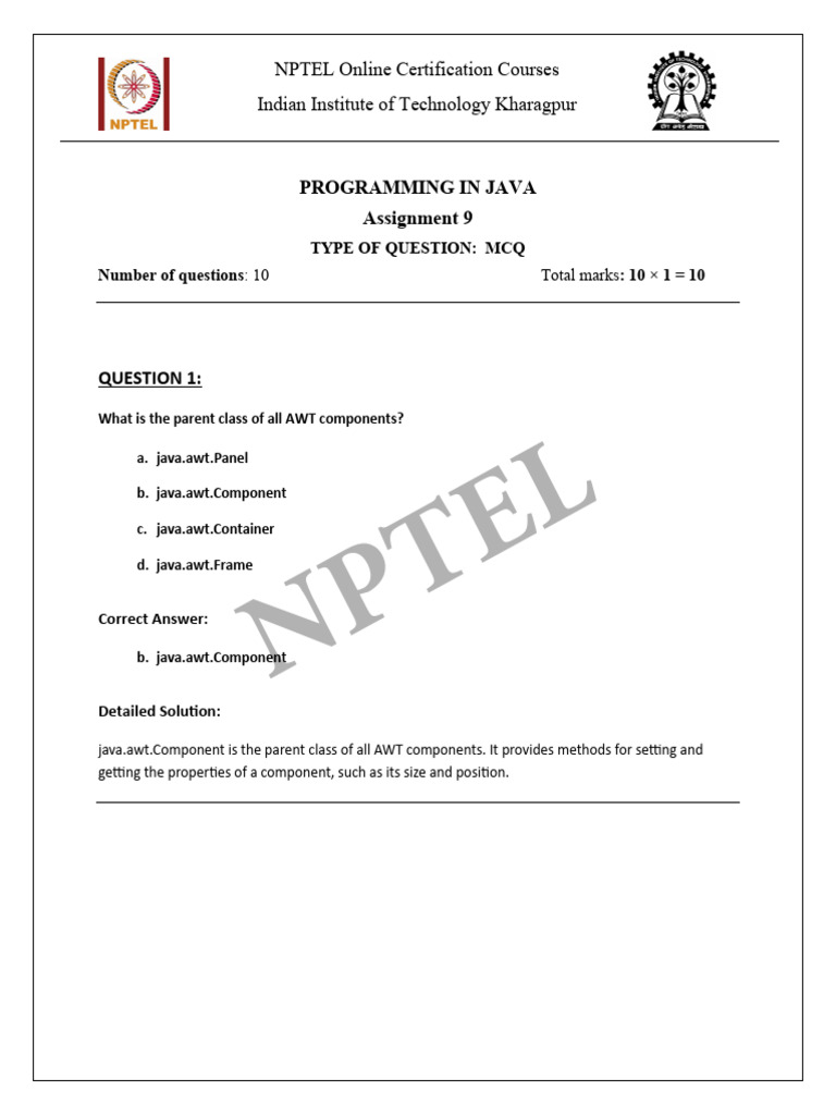 24S - W09 - Final | PDF | Graphical User Interfaces | Java Platform