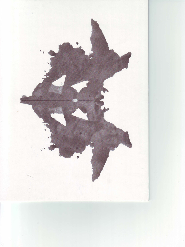 Rorschach Planches | PDF