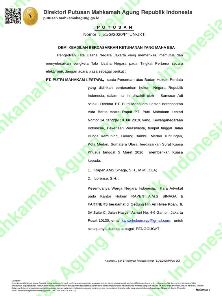 ANALISIS YURIDIS PENYELENGGARAAN NEGARA DALAM KASUS PENGADAAN BARANG ...