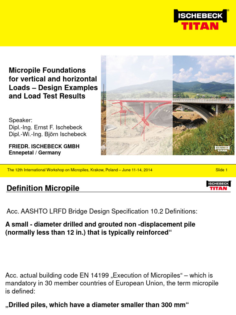 Micropile Design & Load Testing | PDF | Deep Foundation | Civil Engineering