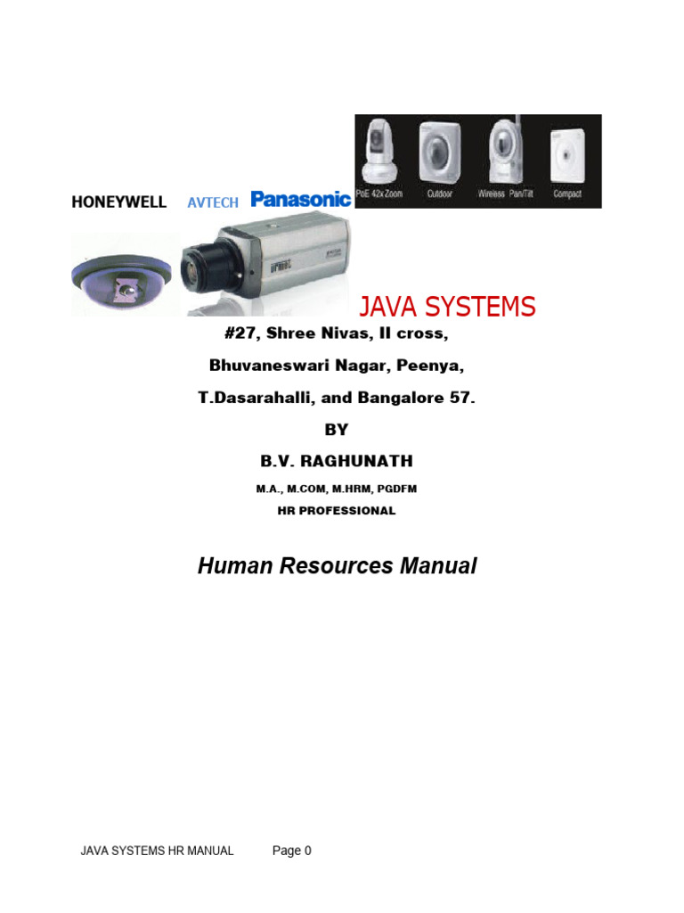 Hr Policies of Java Systems | PDF | Sexual Harassment | Employment