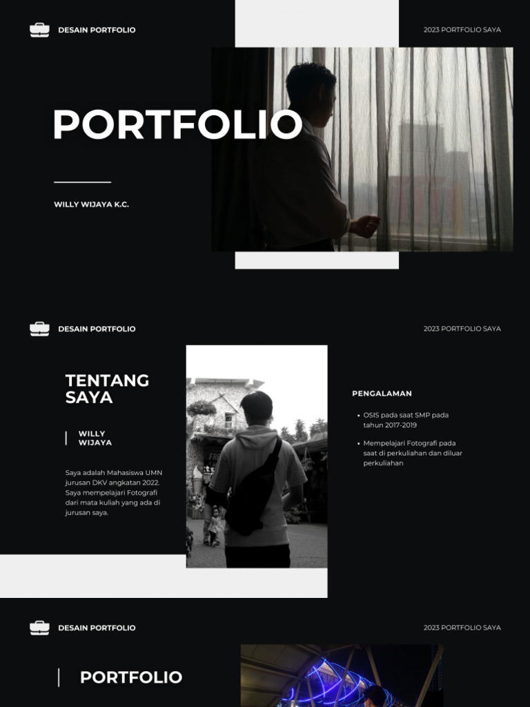 Willy Wijaya Krisrena Cong - 00000068671 - Portofolio | PDF