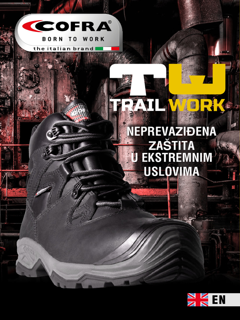 COFRA TRAIL-WORK-s.62-flyer-EN-23-LT | PDF | Polyurethane | Shoe