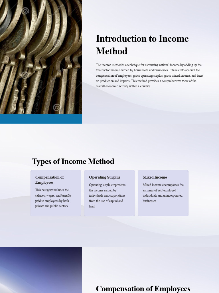 Introduction To Income Method | PDF | Income | Employment