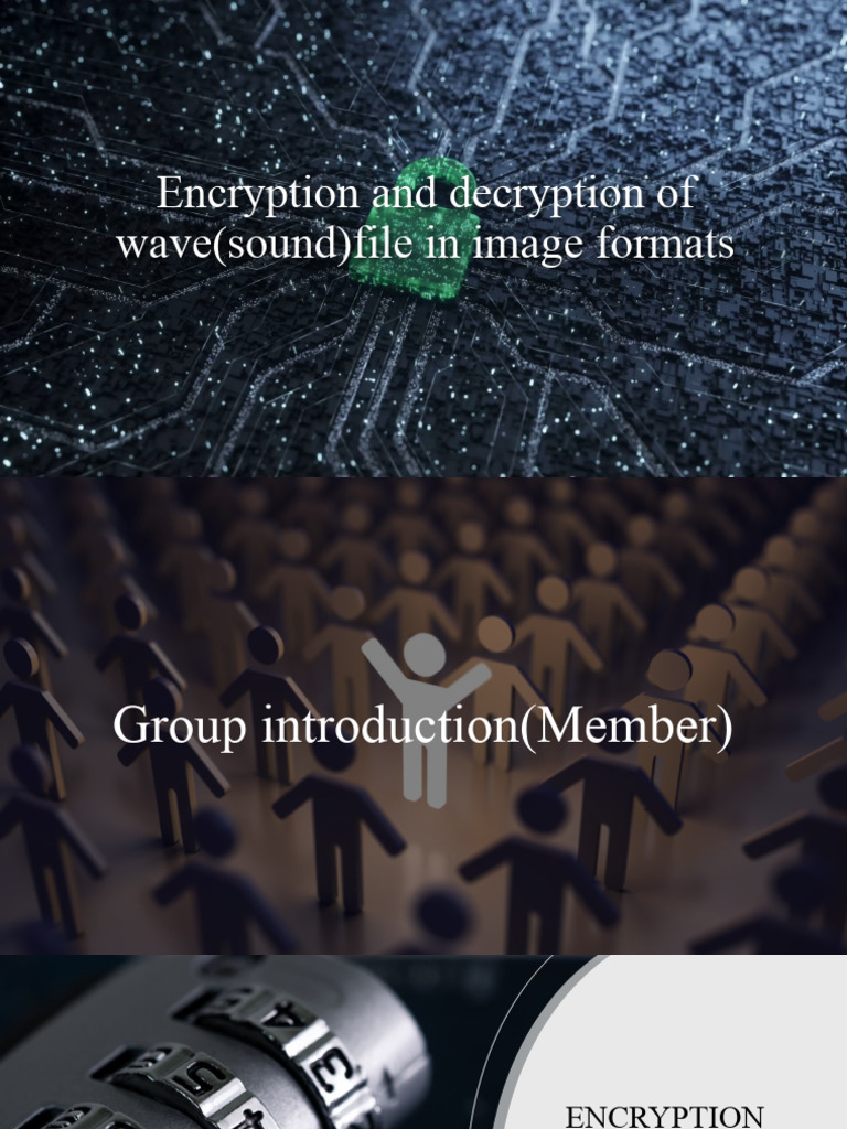 Encryption Project Presentation | PDF