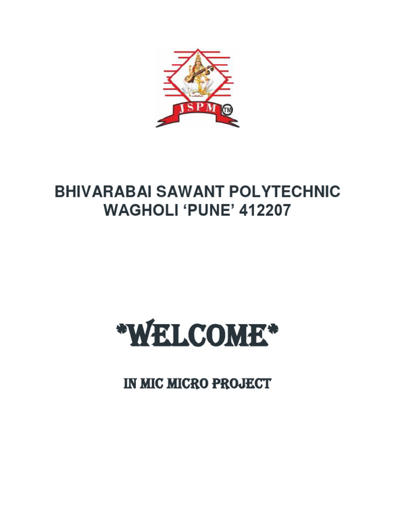 Mic Microproject | PDF | Programming | Computer Program Mic Microproject | PDF | Programming | Computer Program