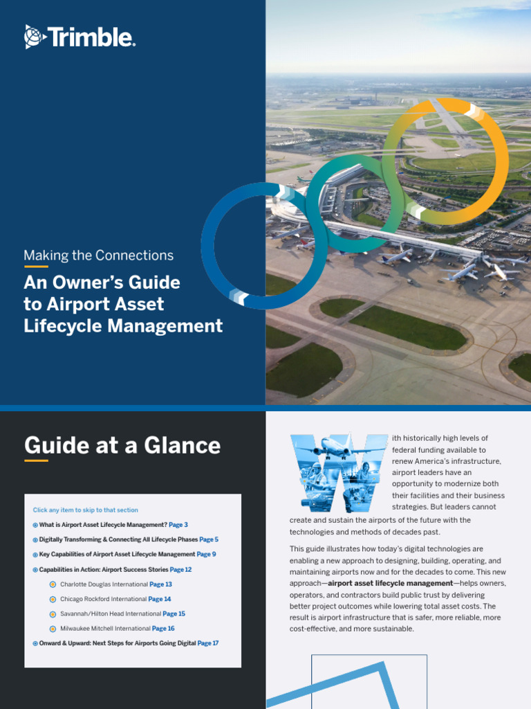 Airport Asset Lifecycle Management Guide | PDF | Building Information ...