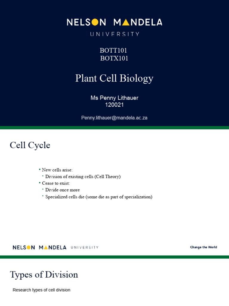 10 - Cell Cycle and Mitosisi | PDF | Mitosis | Chromosome 10 - Cell Cycle and Mitosisi | PDF | Mitosis | Chromosome