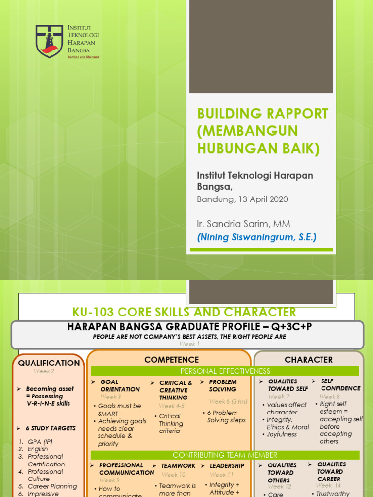 WB - Core Skill 13 v1 6 Nov 2018 NS | PDF | Karier & Perkembangan | Bisnis