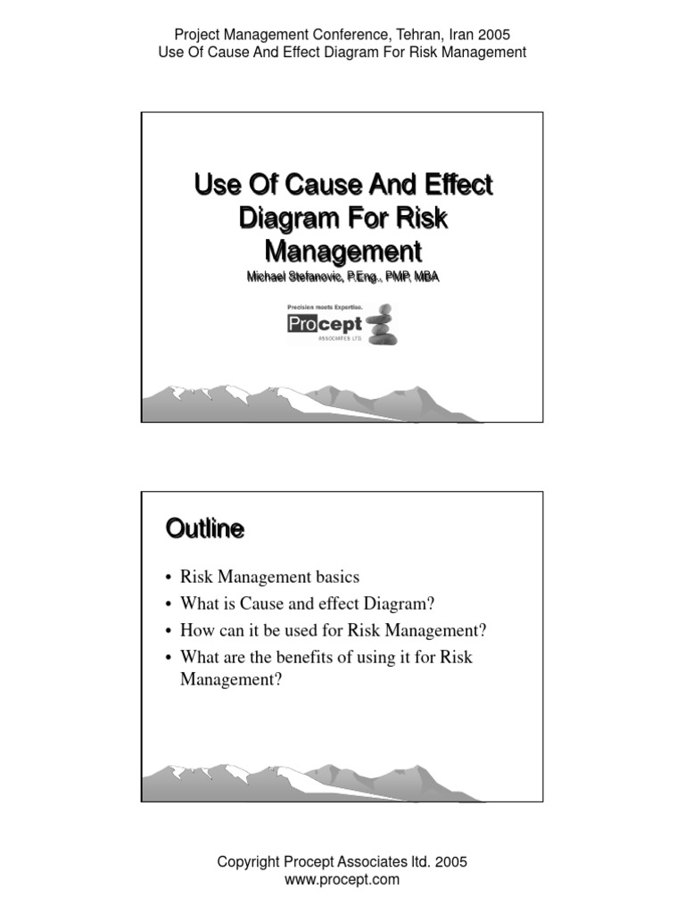 B. Cause-Effect-Risk | PDF | Risk | Risk Management