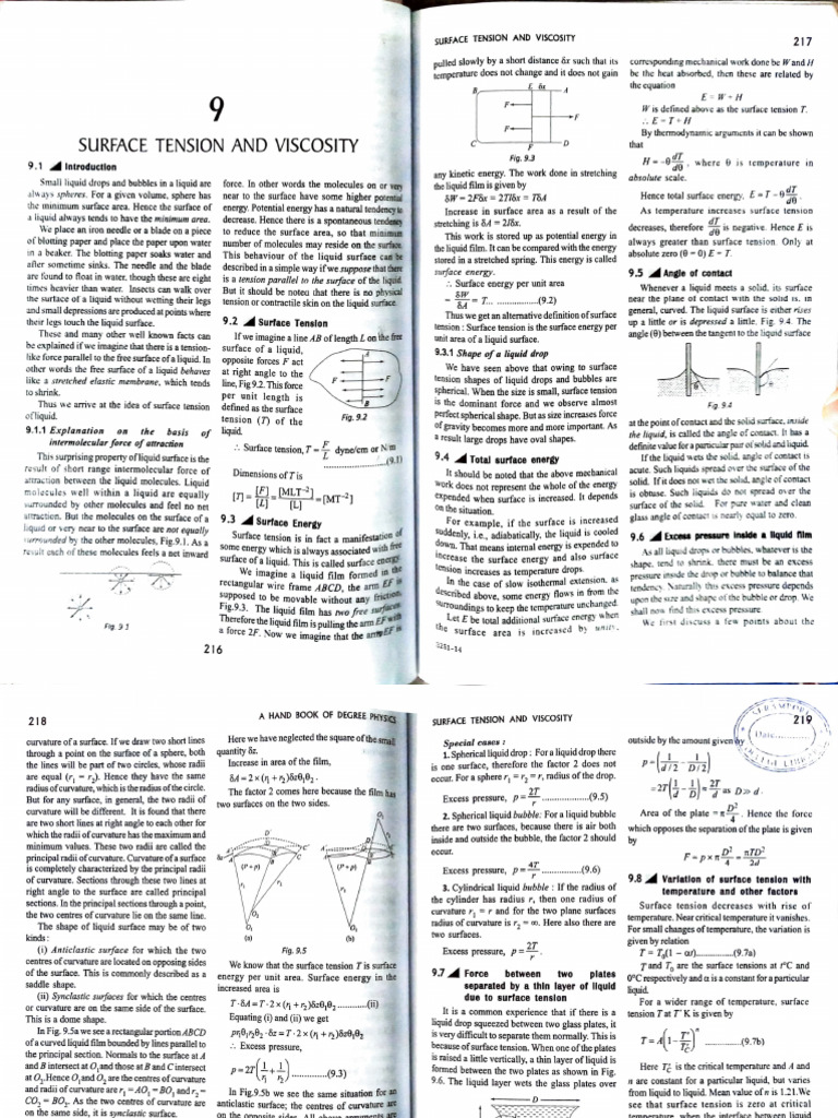 CRDG - Chapters - Volume I | PDF | Surface Tension | Viscosity