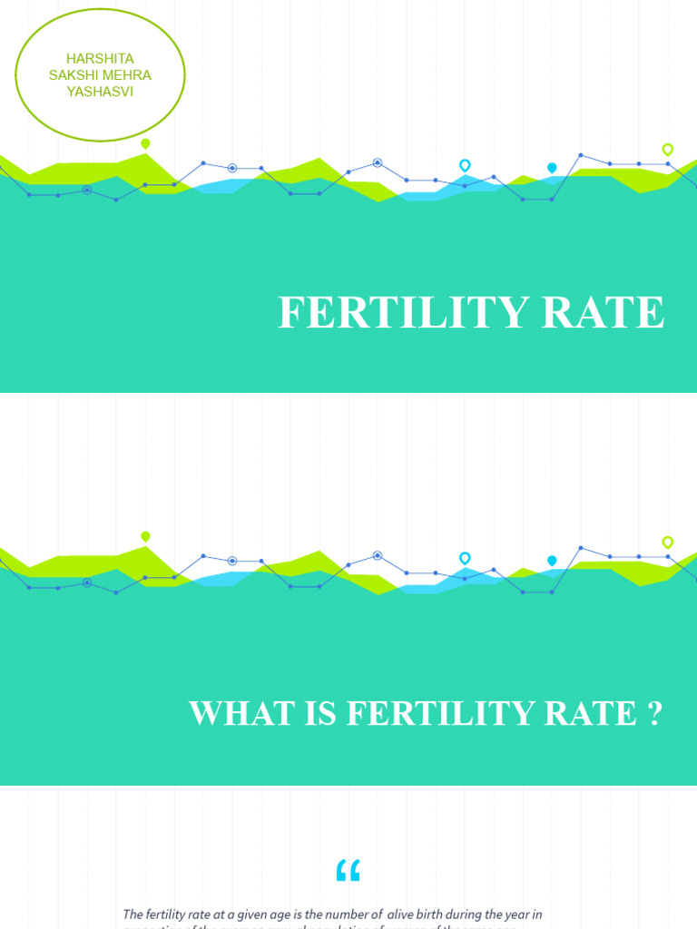 Fertility Rate Final Ppt | PDF | Total Fertility Rate | Birth Rate