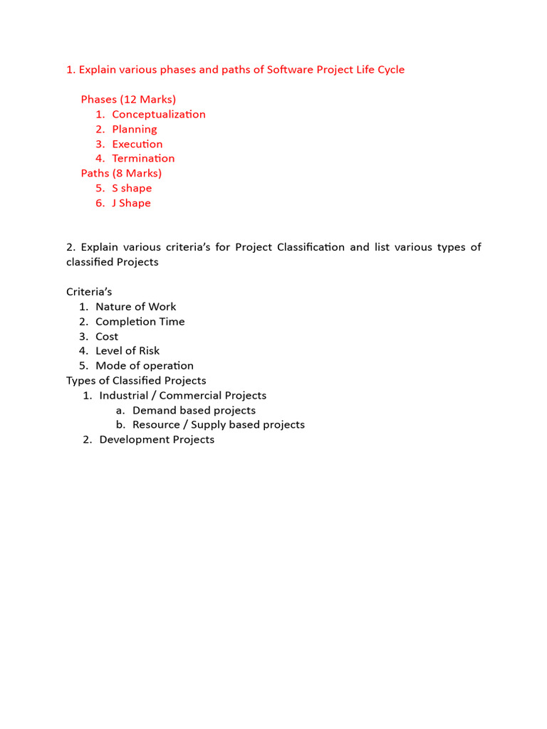 INT422 - Question Bank | PDF | Scrum (Software Development) | Project Management