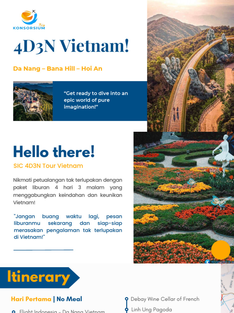 2024 - SIC 4D3N Danang - Vietnam | PDF