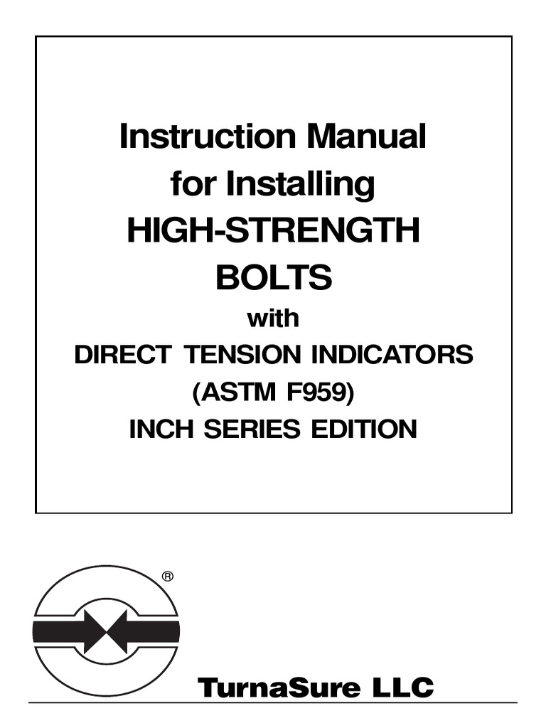 Install USINCH | PDF | Screw | Nut (Hardware)