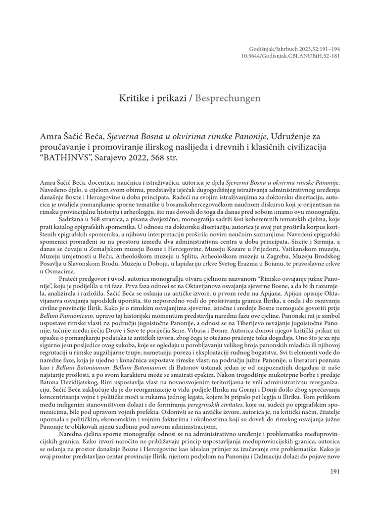 Kritike I Prikazi | PDF
