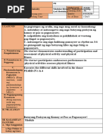 Rubric Sa Pagsayaw | PDF