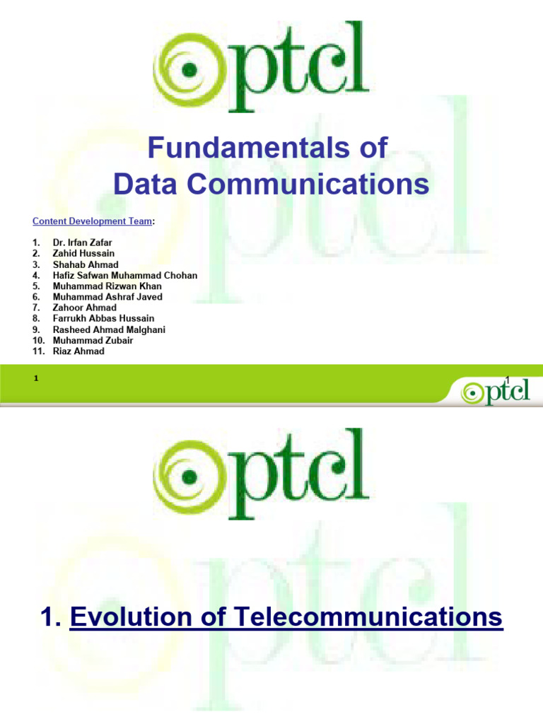 Fundamentals of Data Communications | PDF | Digital Subscriber Line | Computer Network