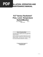 Installation, Operation & Maintenance Manual: FLT 93 Series Flexswitch ...