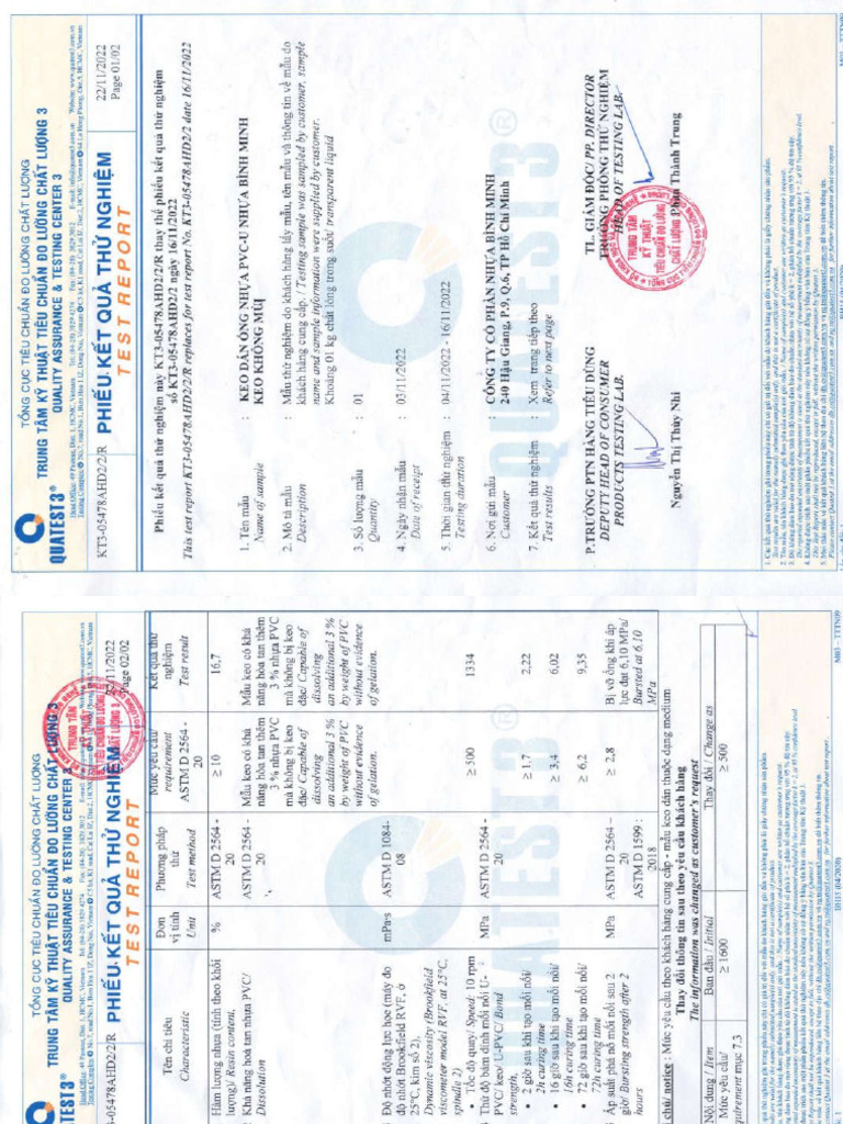 Chung Chi Keo Binh Minh | PDF