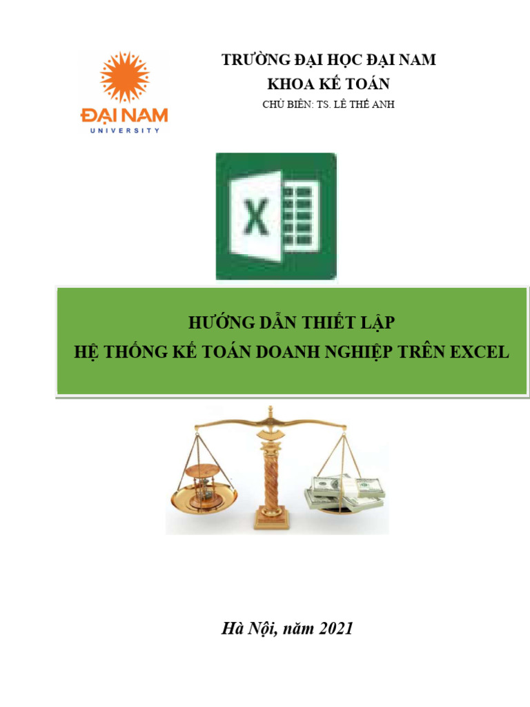 Huong Dan Thiet Lap Ke Toan Dn Tren Excel Hoan Chinh Pdf