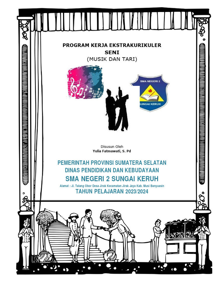 PROGRAM KERJA EKSTRAKURIKULER Seni 2023-2024 | PDF