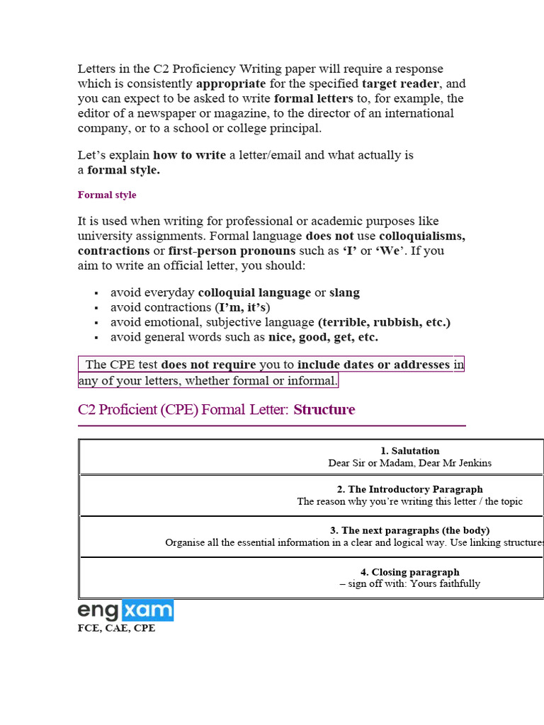 Guide to Writing Formal Letters | PDF | Foreign Language Studies