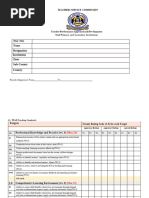 Lesson Recovery Schedule Form | PDF