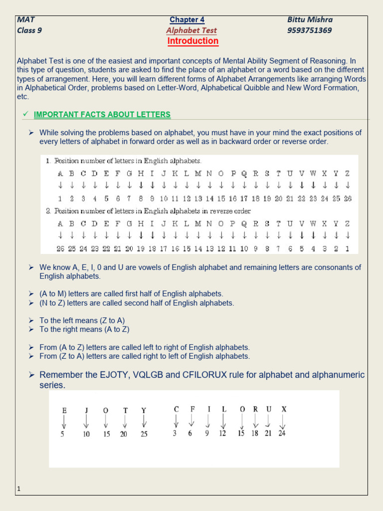 L-8 Alphabet Test | PDF | English Language | Alphabet