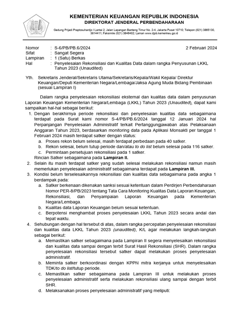 S-6-PB-PB6-2024 Penyelesaian Rekonsiliasi Dan Kualitas Data Dalam ...