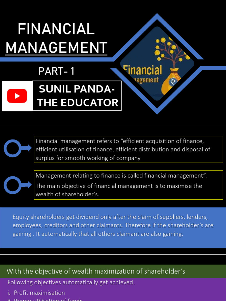 Financial Management PDF | PDF | Dividend | Investing
