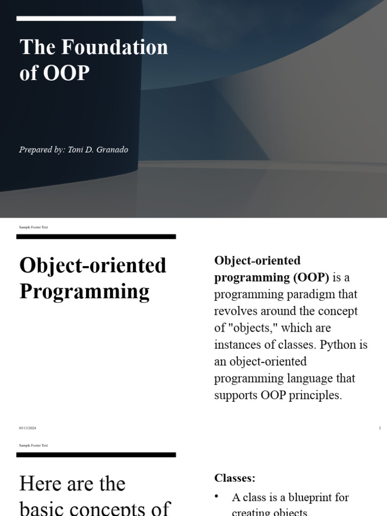 Python OOP Basics Explained | PDF | Object Oriented Programming ...