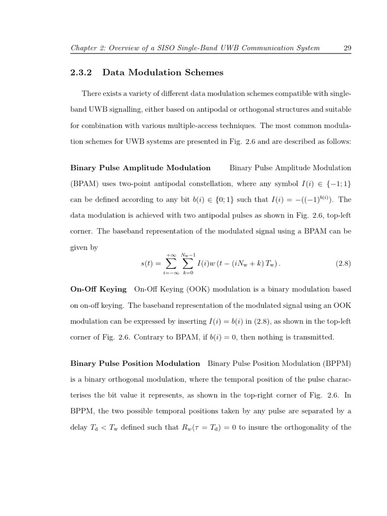 UWB_simple_modulation | PDF | Modulation | Ultra Wideband