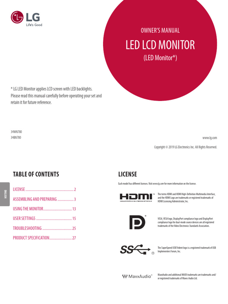 Eng 1 | PDF | Hdmi | Computer Monitor