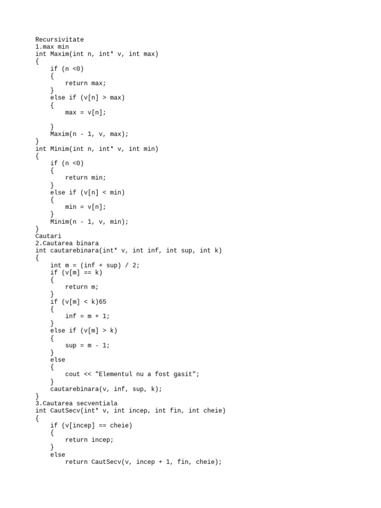 Examen programare | PDF | Computer Programming
