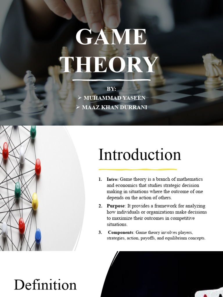 Game Theory Final | PDF | Game Theory | Economic Equilibrium
