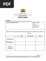 mRDT Malaria Test Procedure Guide | PDF | Medical Specialties ...