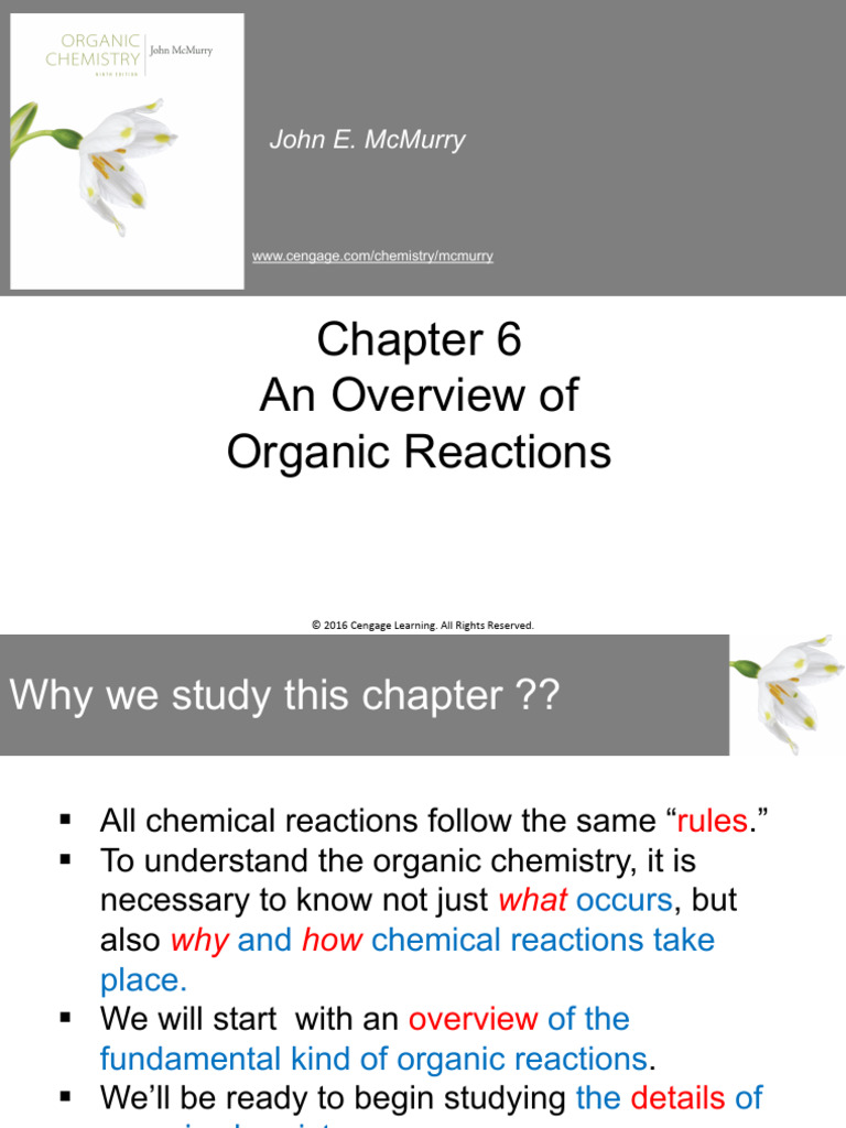 McMurry9e PPT CH06 | Download Free PDF | Chemical Reactions | Chemical ...
