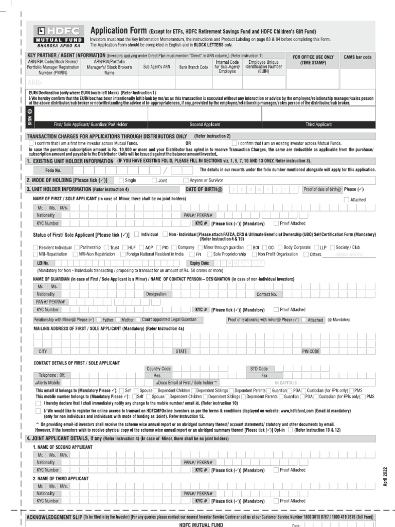 New Application Form | PDF